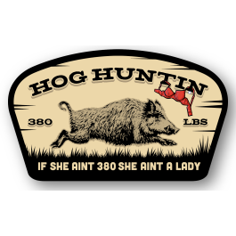 Hog Hunting Decal • Pipeline Legit Co.