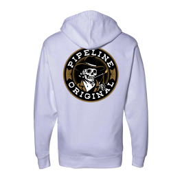 Pipeline Original Hoodie - White • Pipeline Legit Co.